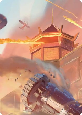 Fire Nation Turret Art Card (ASTLA-) - Art Series: Avatar: The Last Ai ...