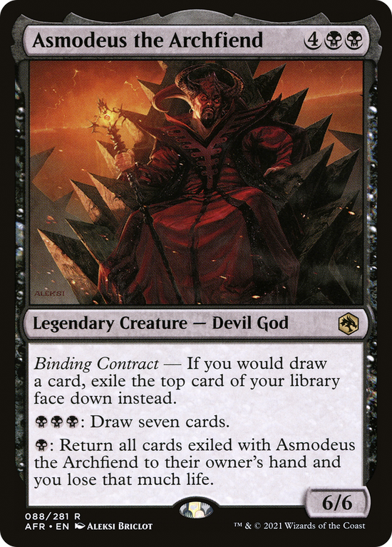 Asmodeus the Archfiend (AFR-088) - Adventures in the Forgotten Realms ...