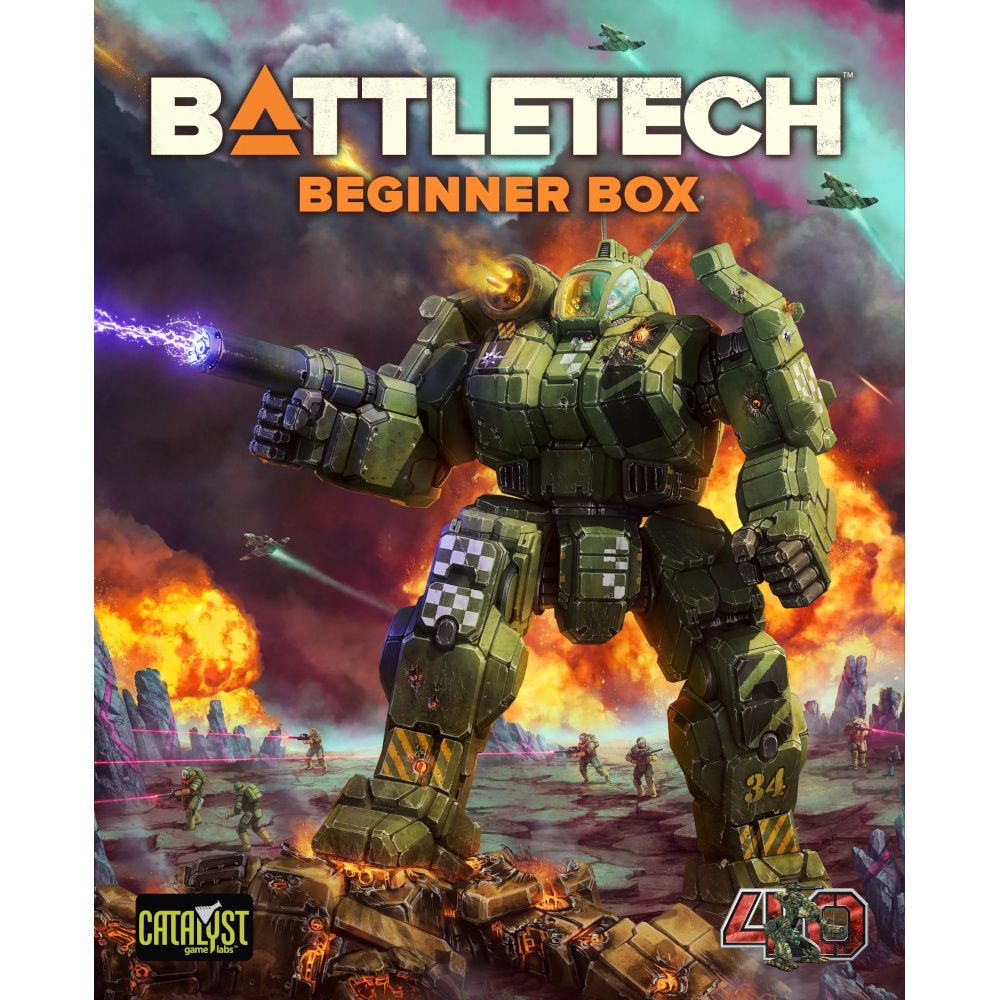 Battletech Beginner Box 40th Anniversary – Team Card Titan